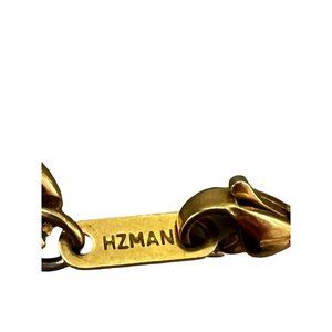 Hzman | Jewelry | Vintage Hzman 8k Gold Plated Necklace Stainless Steel ...